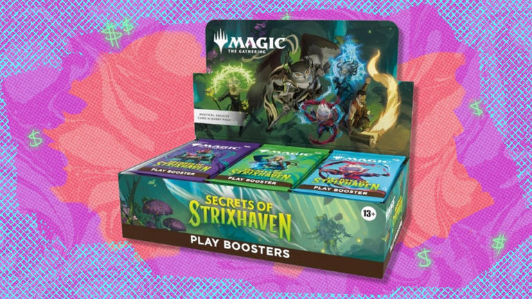 The Magic: The Gathering Secrets of Strixhaven play booster box is ...