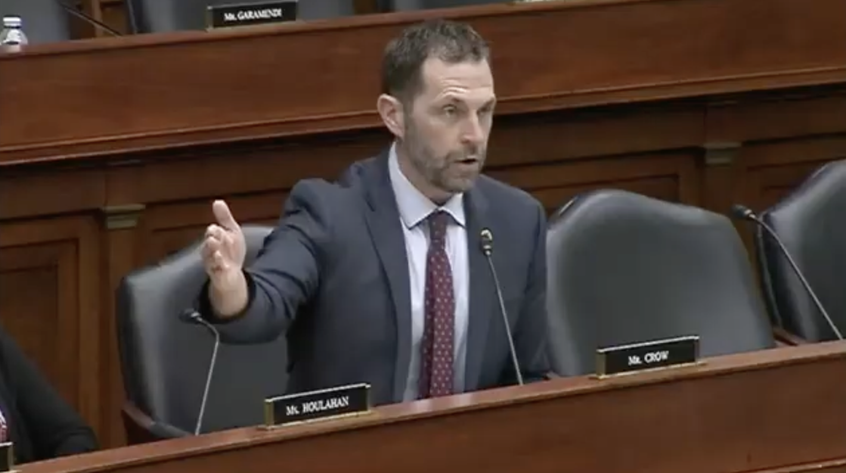 'I just literally read the provision to you': Rep. Jason Crow clashes ...