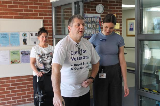 Veteran to walk final stretch of Worthing 10K after life-changing stroke