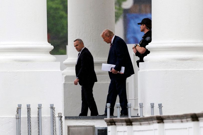 Trump makes dramatic schedule change hours after hospital visit