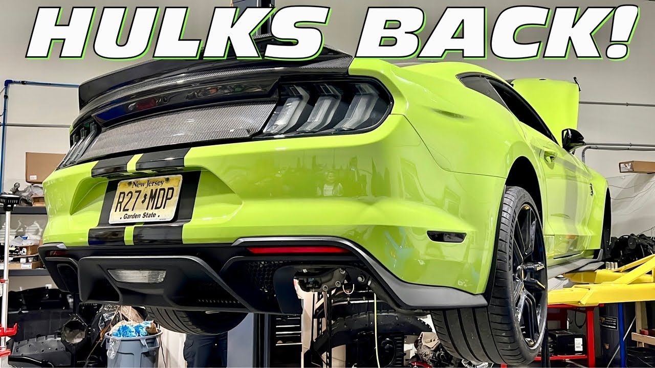 Finally my built 2020 GT500 is back after blowing up! What's changed