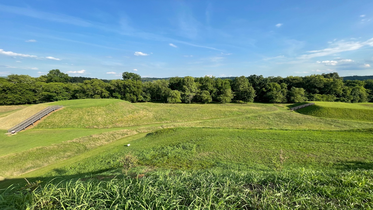 Georgia has an ancient city with mounds, plazas, and fish traps, and ...