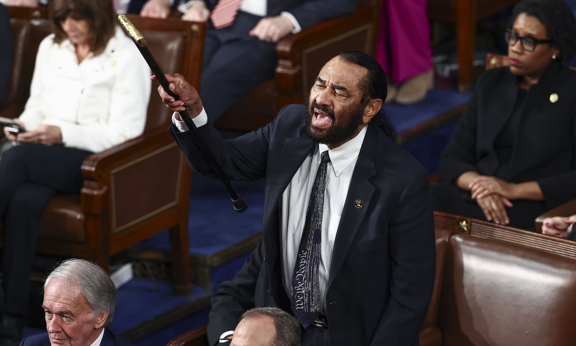 Cane-waving Trump tormentor Al Green defeated by 38-year-old opponent