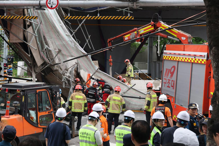 3 dead in South Korea after collapse at overpass demolition site