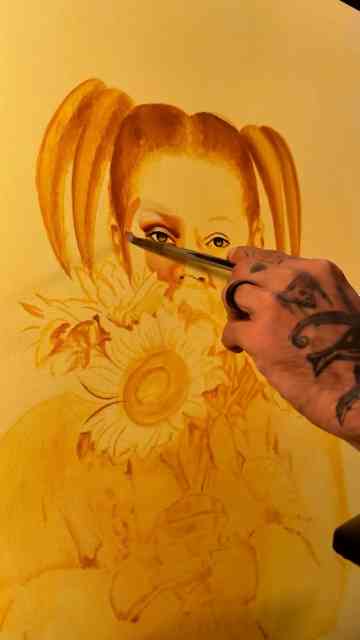 Painting Sunflowers On A Sunny Day Controlling Mood And Energy In Art