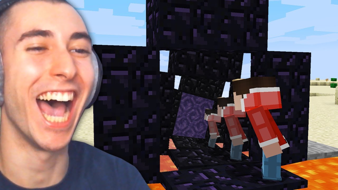 I trolled Quiff with a cursed Minecraft speedrun
