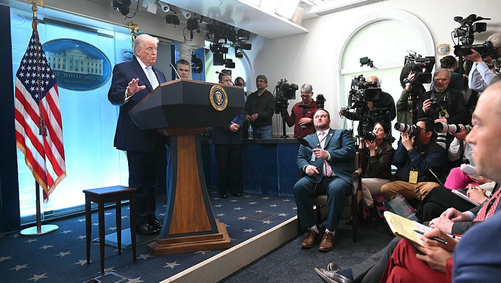 Trump accuses US media of twisting Iran war narrative