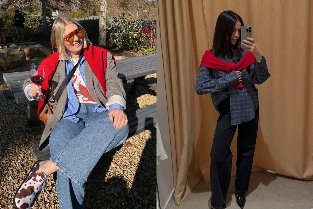 A pop of red is the key to elevating your winter wardrobe. I've found ...