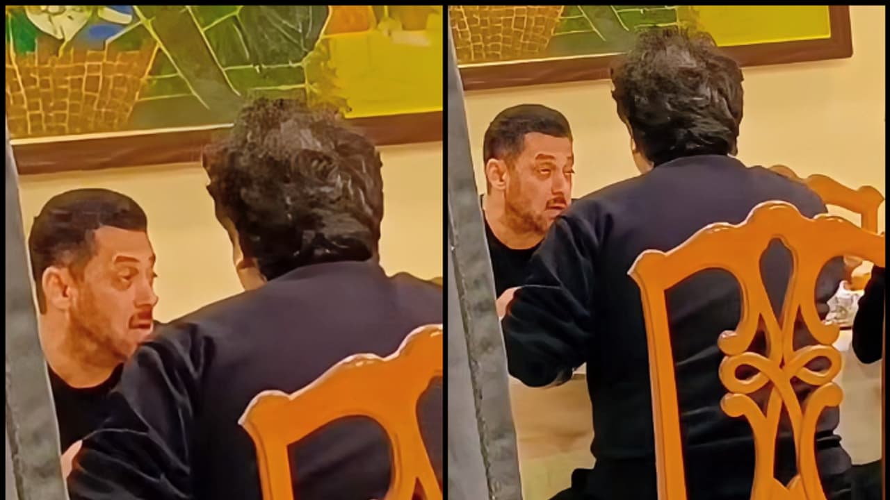 Viral video: Salman Khan secretly filmed during private dinner with ...
