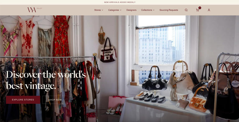 I'm a college senior who built a vintage clothing marketplace with ...