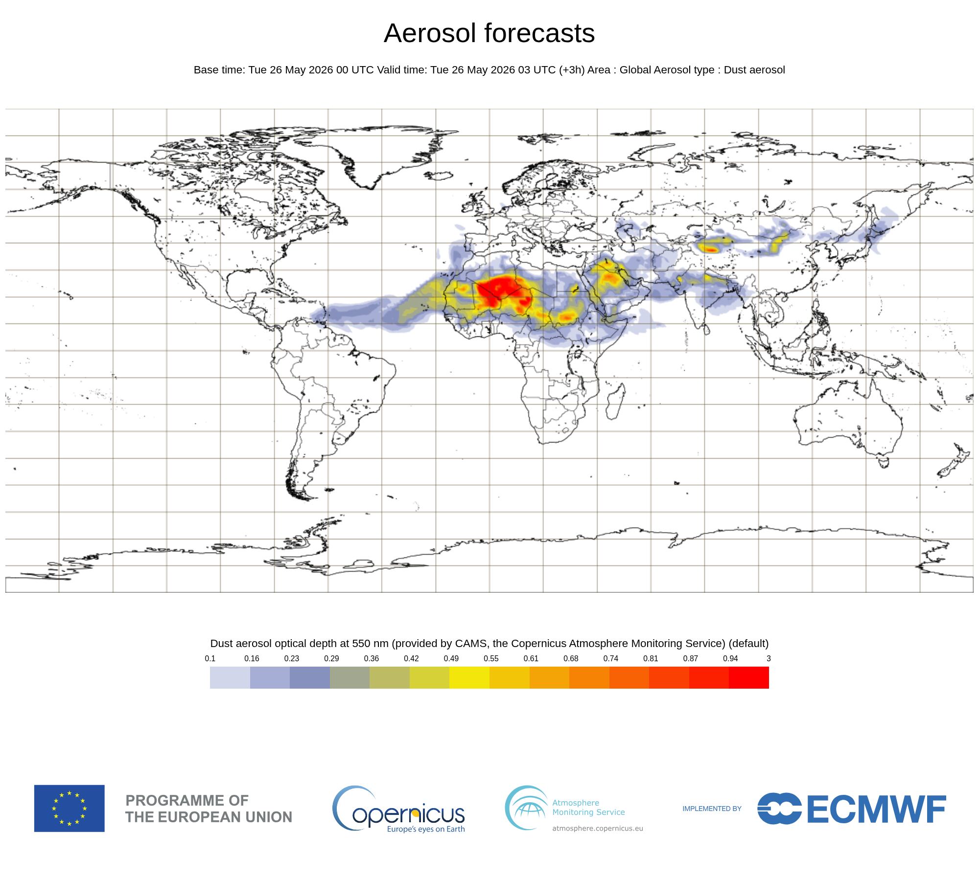 Nube de polvo del Sahara podría alcanzar el norte de Colombia entre ...