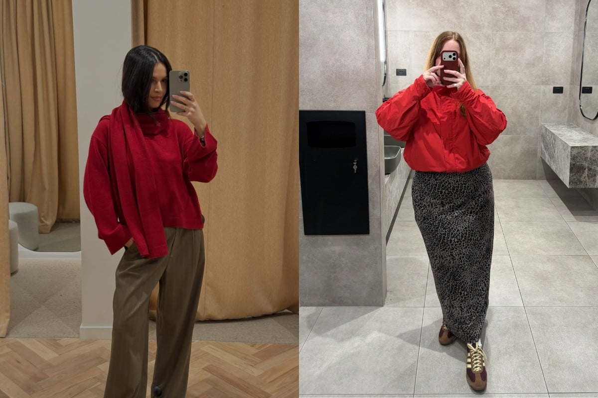A pop of red is the key to elevating your winter wardrobe. I've found ...