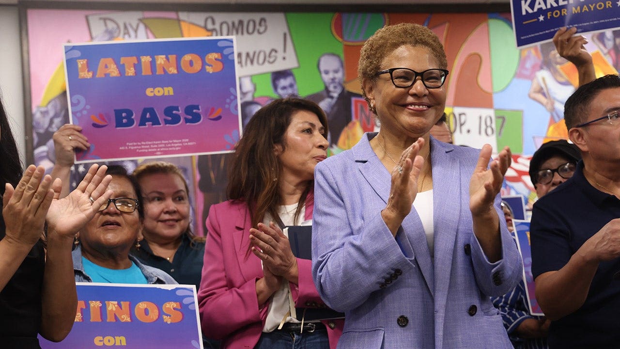 Spencer Pratt accuses LA Mayor Karen Bass of breaking election law by ...