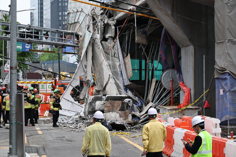 3 dead in South Korea after collapse at overpass demolition site