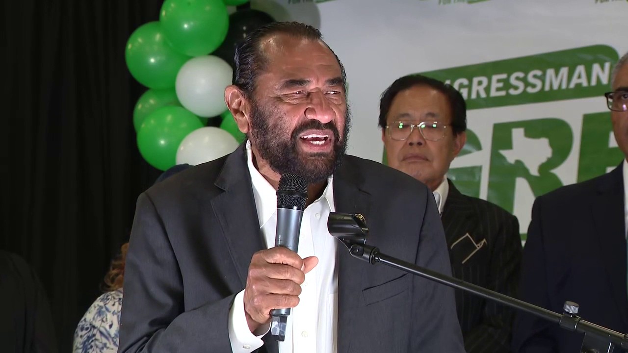 Full video: Congressman Al Green addresses supporters after CD-18 race ...