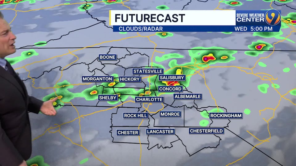 Tuesday night's forecast with Chief Meteorologist John Ahrens