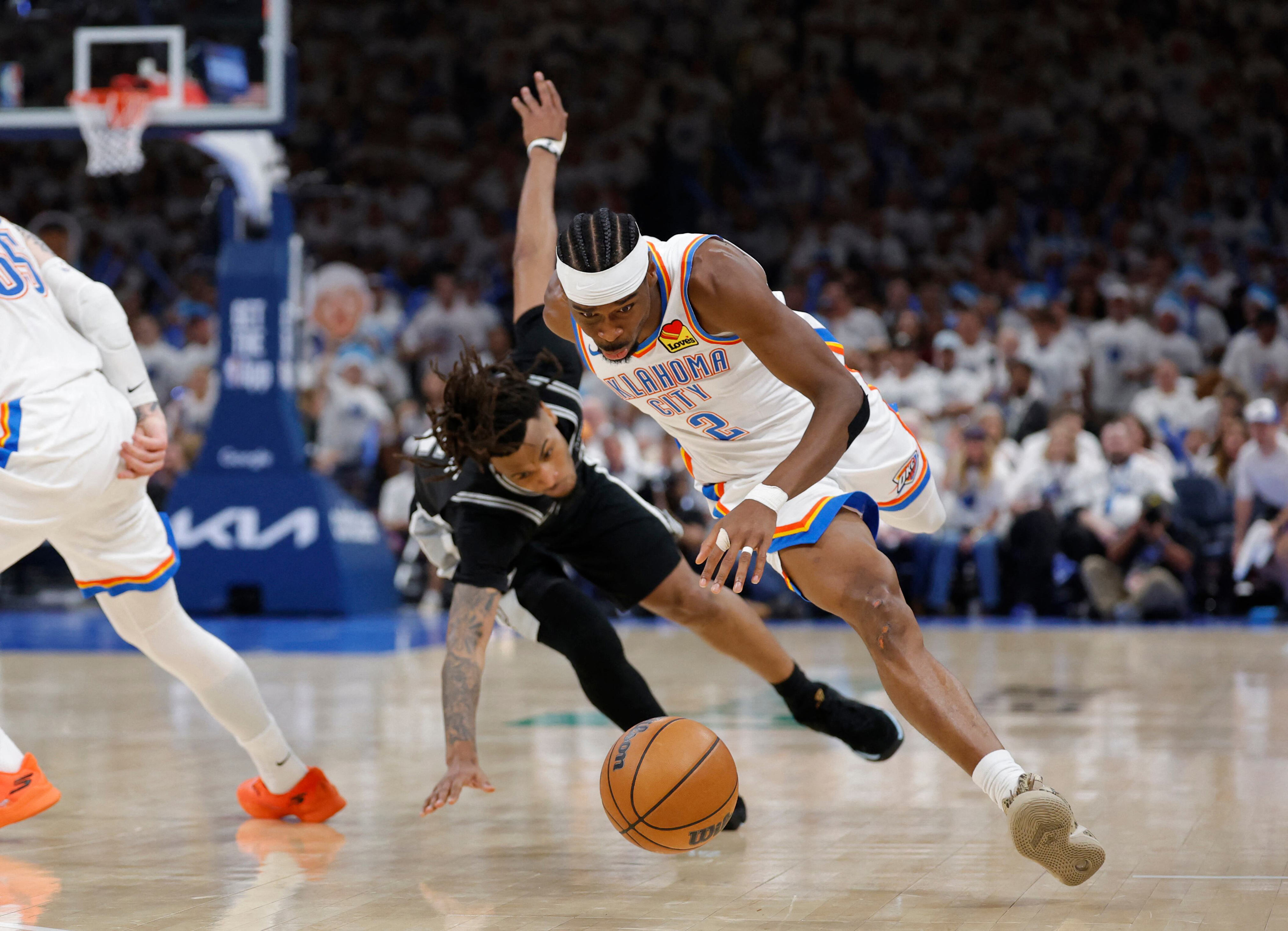 Oklahoma City Thunder one win from second NBA Finals