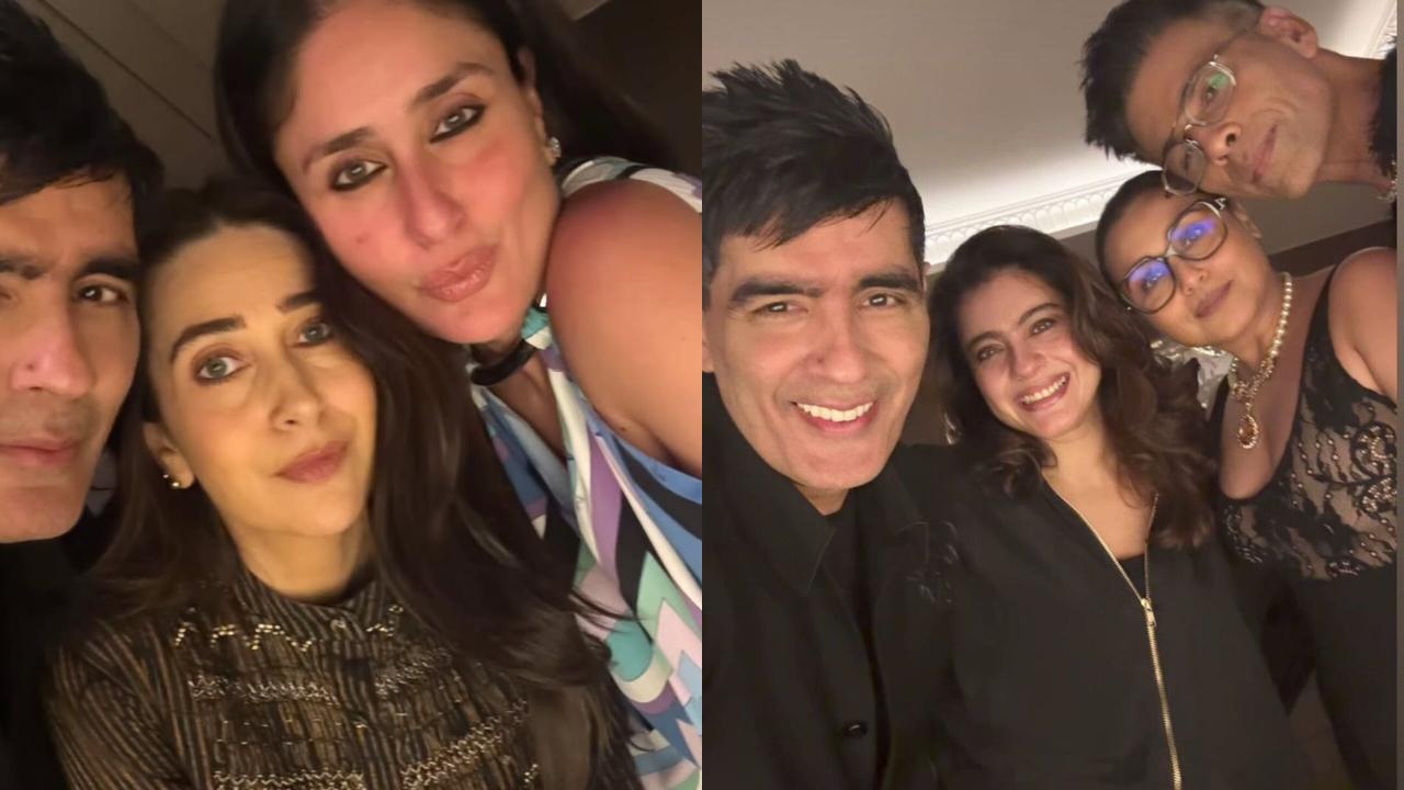 Kajol, Rani, Kareena attend Manish Malhotra’s birthday party for Karan ...