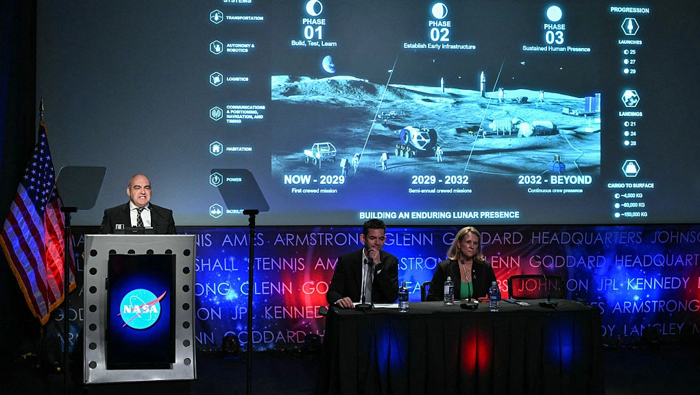 NASA launches $20B three-phase plan for permanent moon base