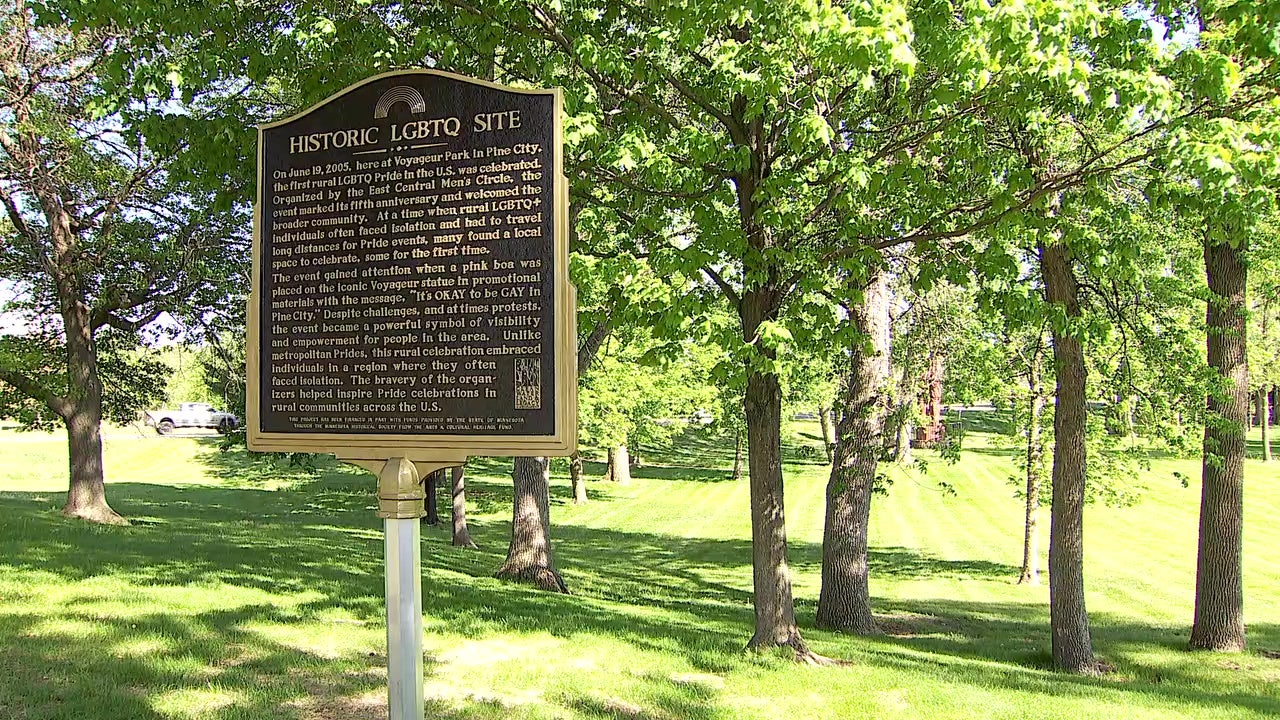 Pine City marks birthplace of rural LGBTQ pride with historical marker