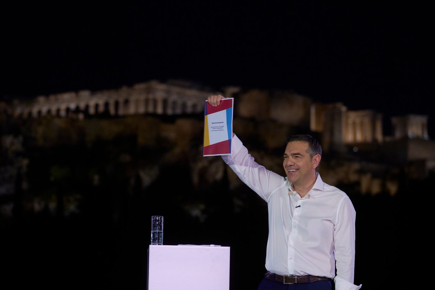 Former Greek anti-austerity leader Alexis Tsipras steps back into politics