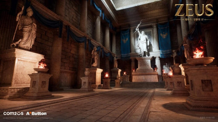Com2uS unveils worldview and graphics technology for 'Zeus: God of Hubris'