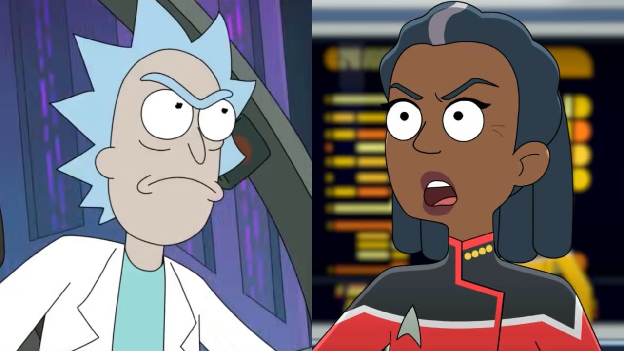 I'd love a Rick and Morty and Star Trek crossover, and it might be ...