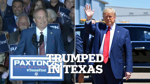 Scandal-plagued Ken Paxton topples Senator John Cornyn
