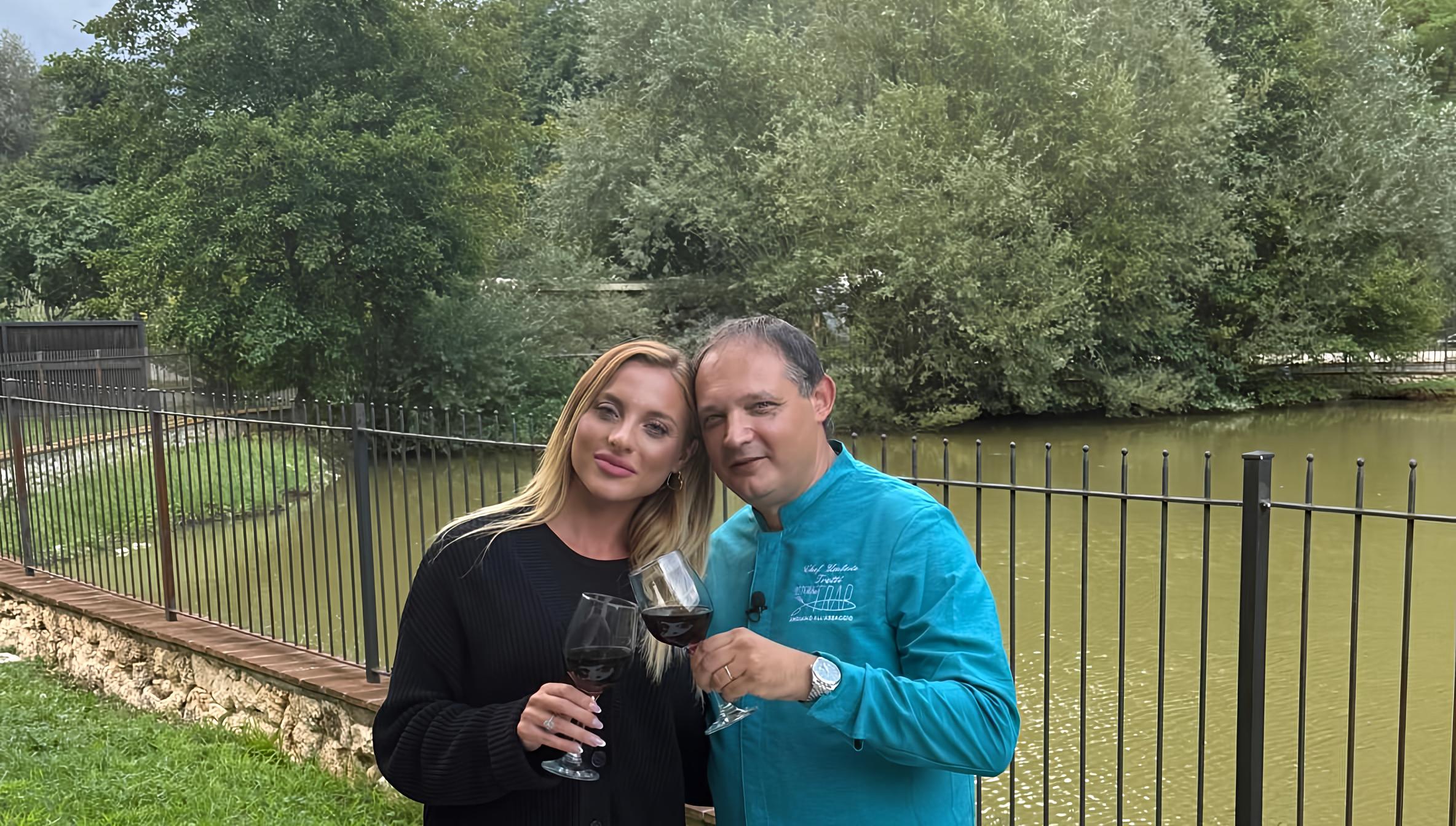 Chef Trotti su Mediaset Infinity. Tra cucina, cascata e Valnerina