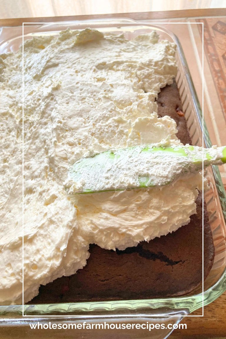 Easy chocolate rhubarb cake with cream cheese frosting