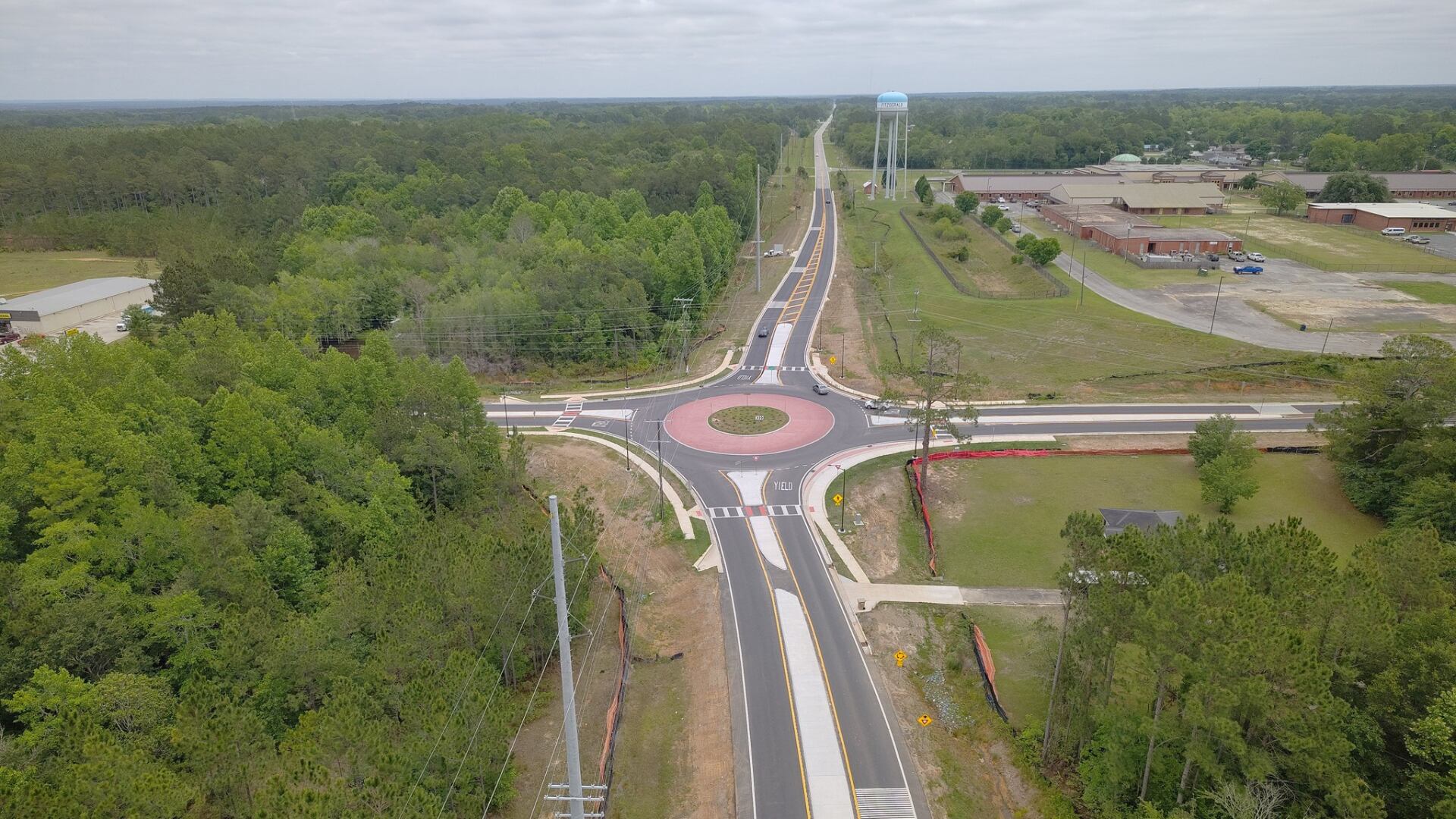 Construction complete on Ben Hill County roundabout