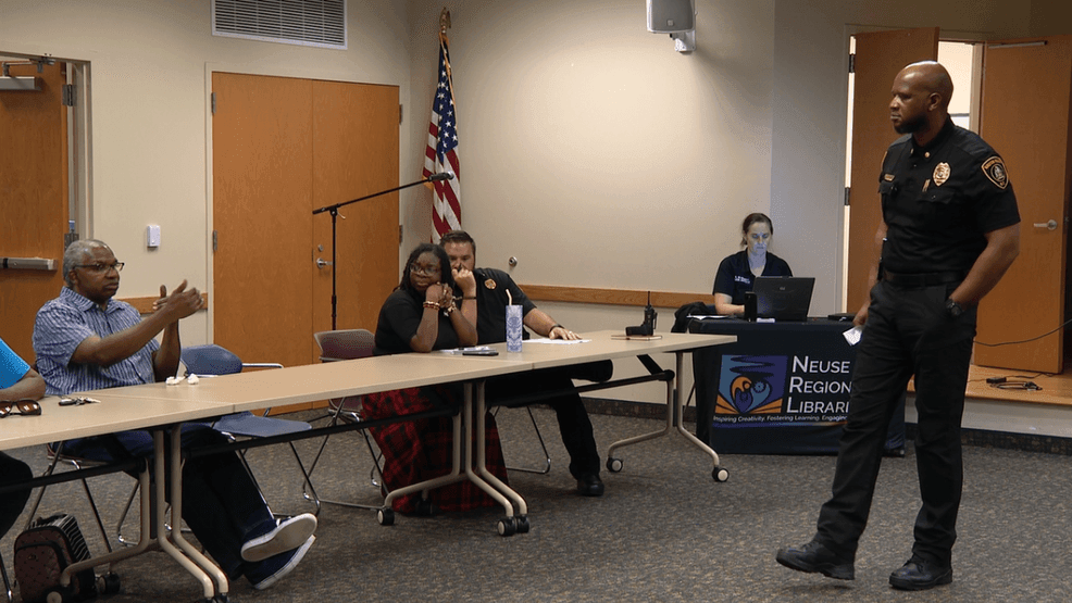 Kinston police hosts community forum on crime trends, safety concerns
