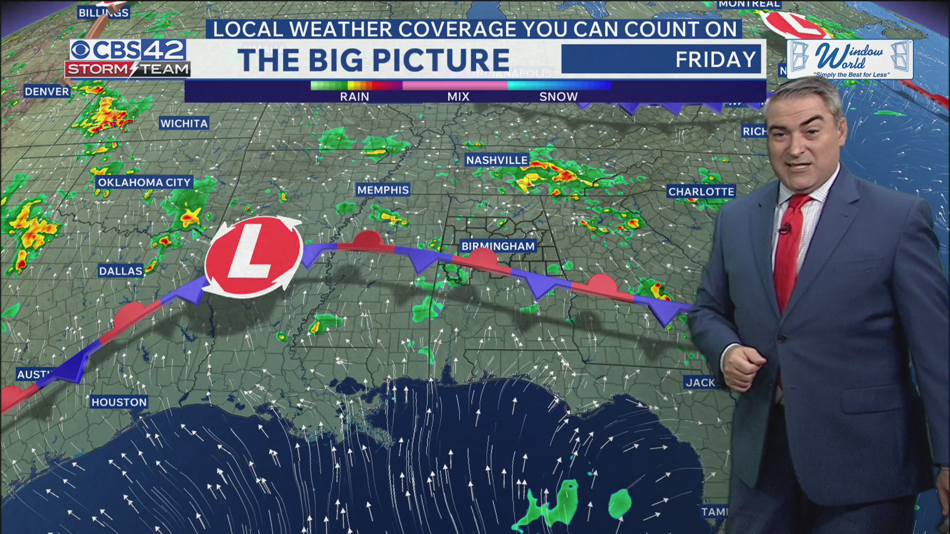 Stormy pattern sticks around: Flooding concerns grow - CBS42 News @ 10PM