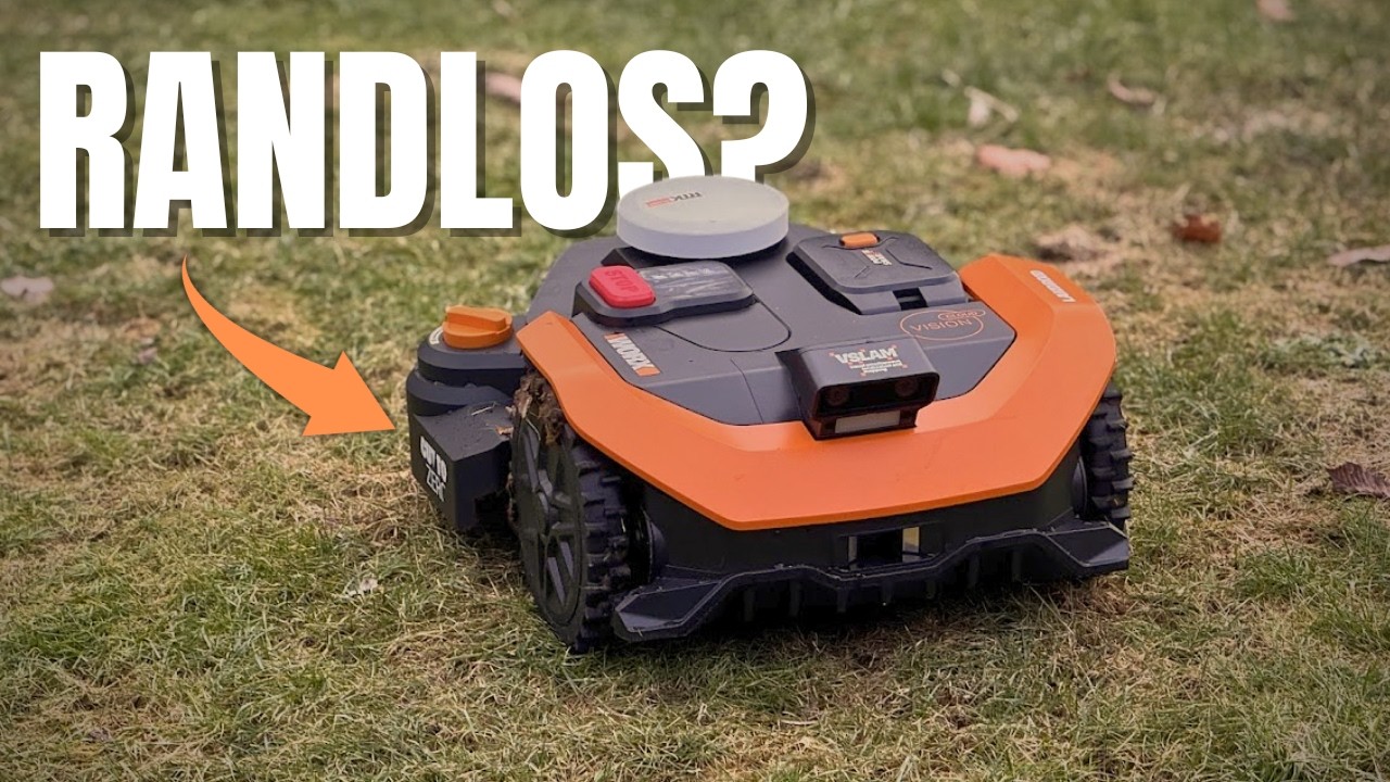 Worx Landroid Vision Cloud Test mähen ohne Kantenarbeit endlich möglich
