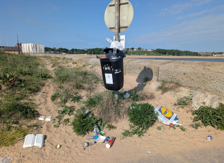 Five tonnes of rubbish removed from South Shields seafront following ...