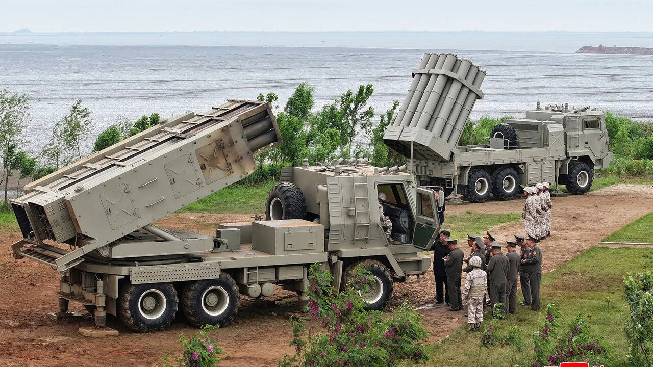 North Korea conducts missile tests, showcasing advanced military technology