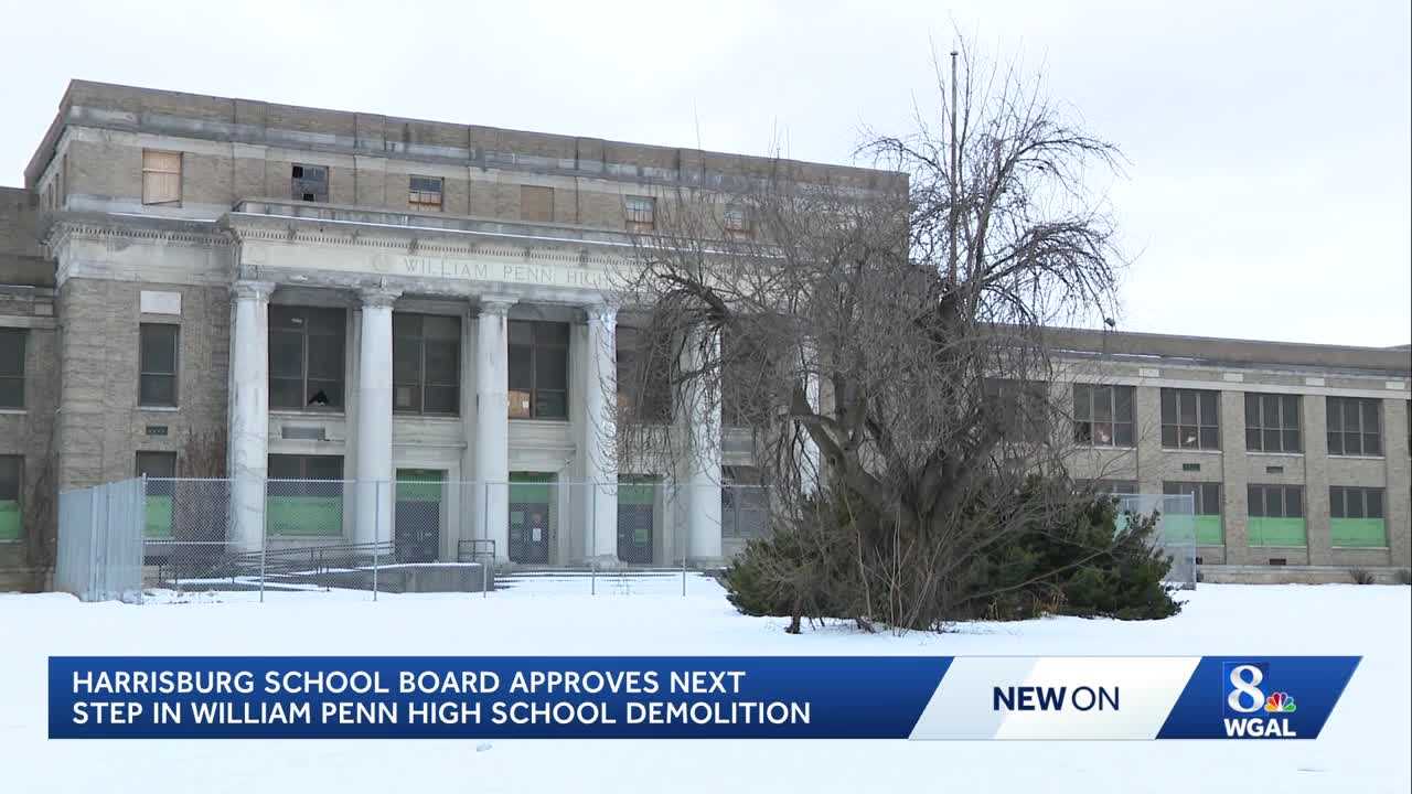 Harrisburg School Board takes next step in demolishing William Penn ...