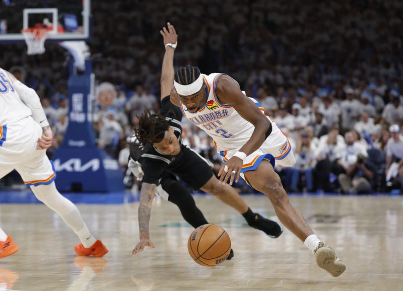 Shai Gilgeous-Alexander pushes Thunder past Spurs for 3-2 edge
