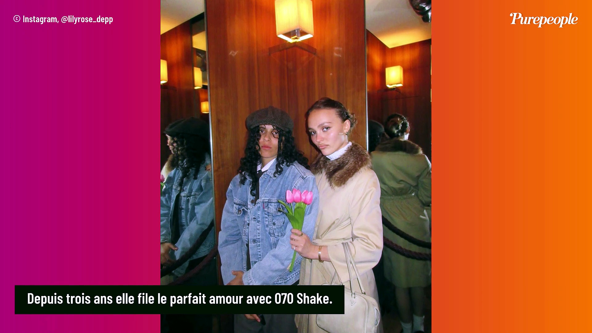Lily-Rose Depp : sa compagne 070 Shake travaille avec une figure du ...