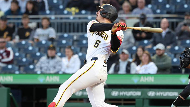 Pirates give Konnor Griffin another career first