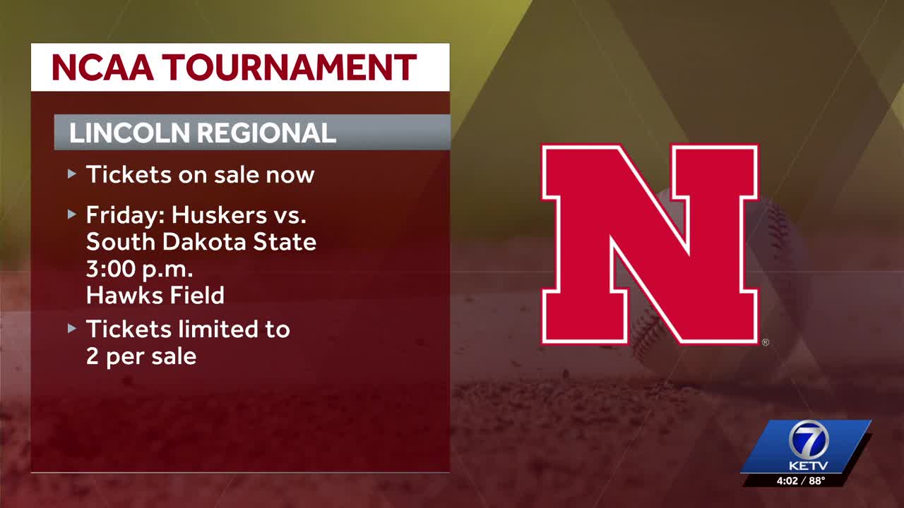 Nebraska baseball opens Lincoln Regional ticket sales