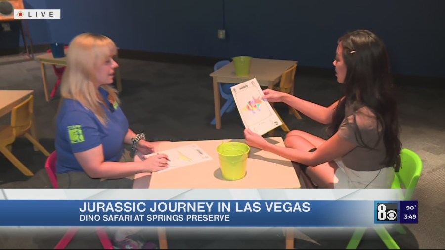Hop on the Dino Safari at Springs Preserve