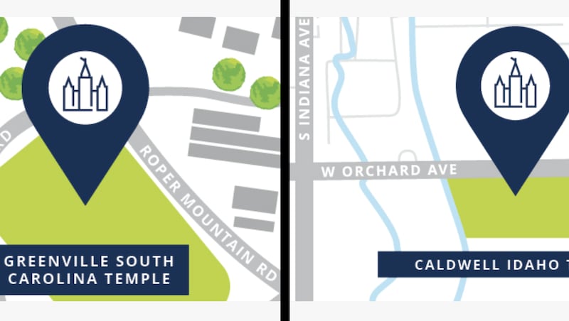 Locations announced for new Latter-day Saint temples in Idaho and South ...