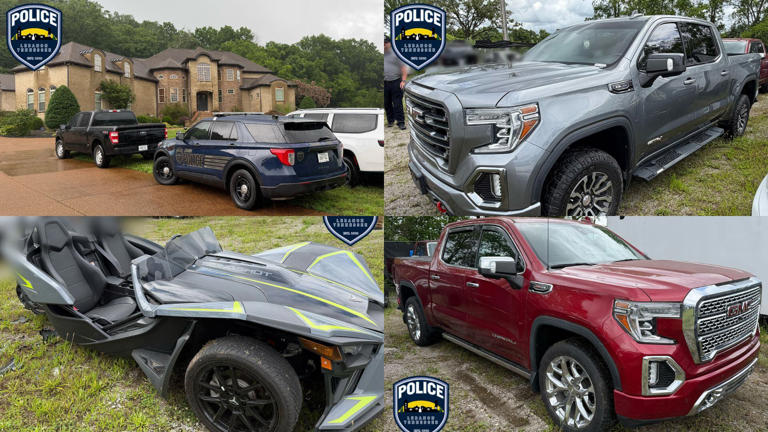 Lebanon police, FBI raids net recovery of multiple stolen vehicles as ...