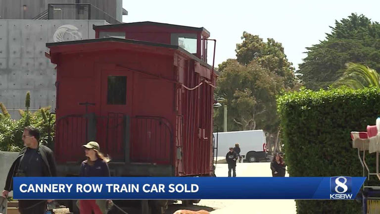 Historic Monterey red train car sells for full asking price after ...