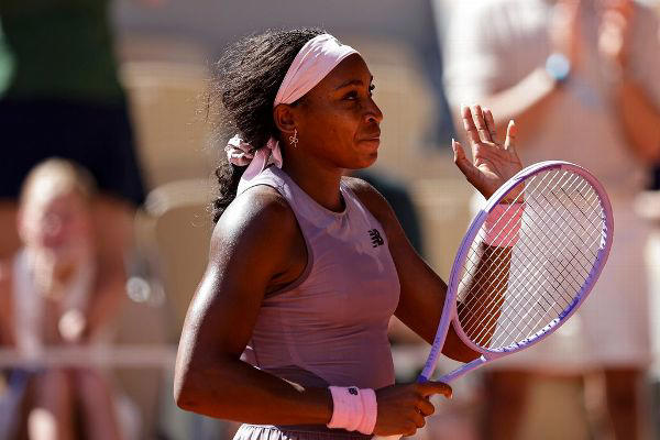 Coco Gauff in 'mini car accident' on way to French Open match