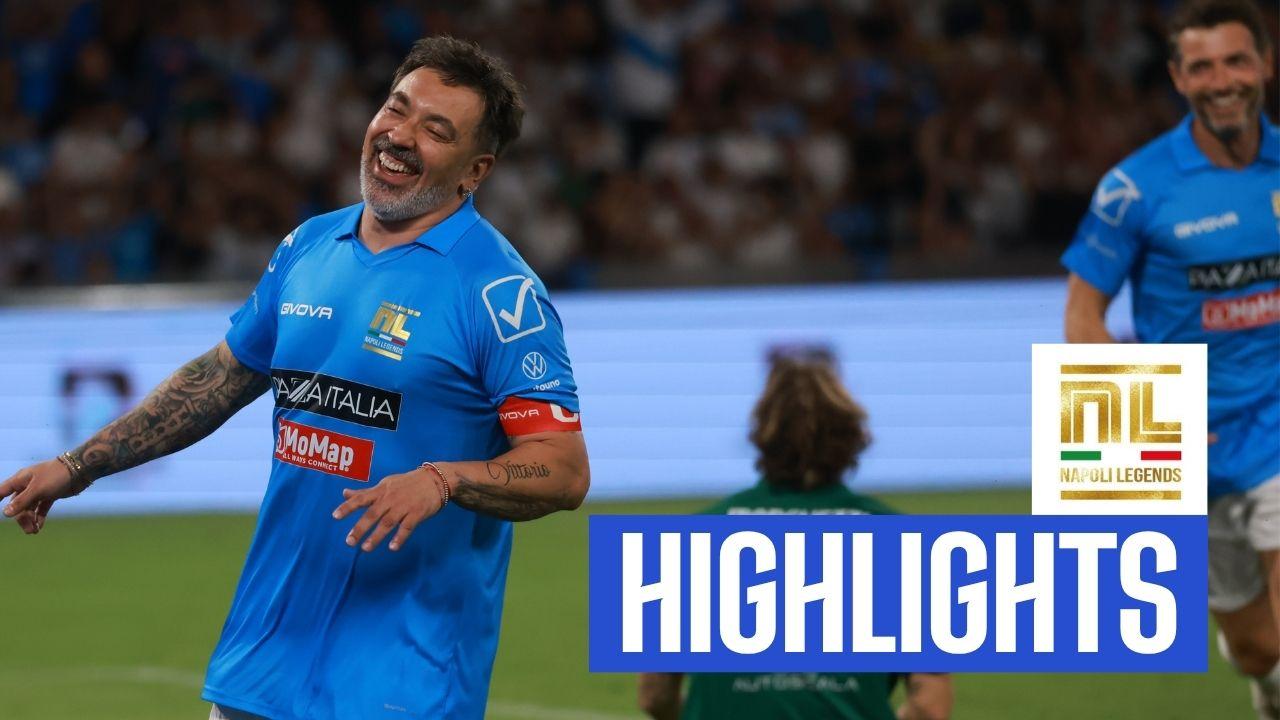 Highlights Napoli legends-World legends 8-7: gol e sintesi dell ...
