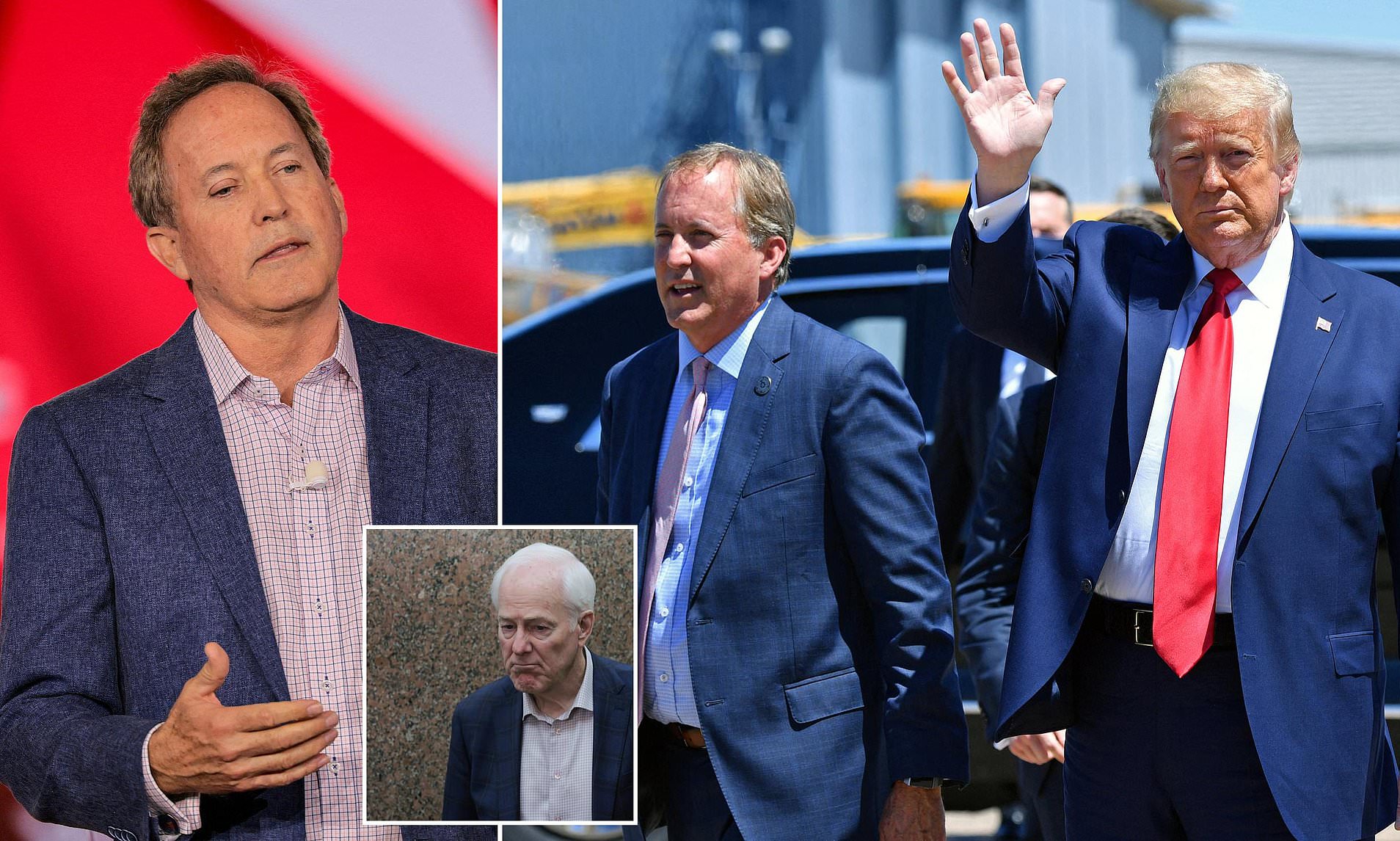 Trump delivers Texas-sized revenge as Senator John Cornyn is toppled by ...