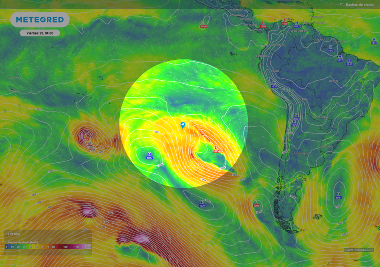 Lluvia y rachas de hasta 70 km/h: DMC activa avisos por frente que ...