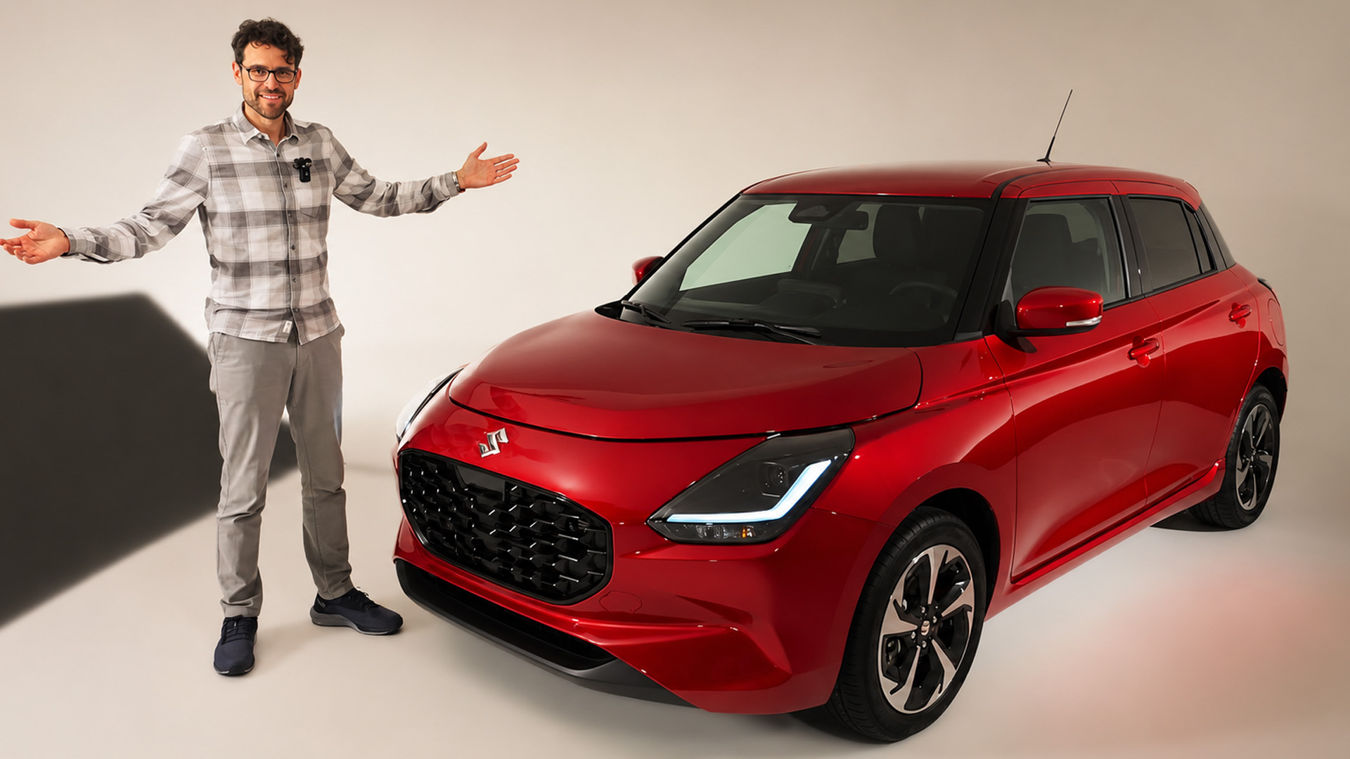 Suzuki Swift still keeps its signature easy to recognize shape